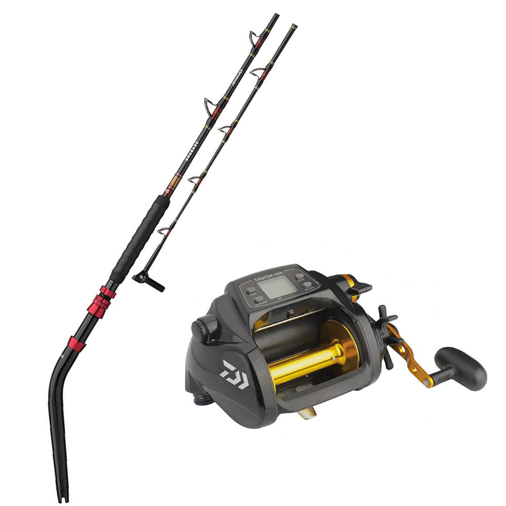 Daiwa Tanacom 1000 with Daiwa Seaborg Dendoh Rod Combo – CHAOS Fishing