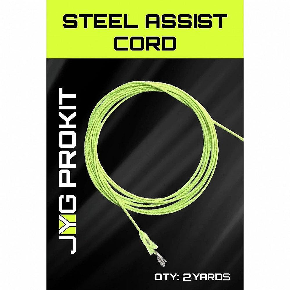 Jyg Pro Steel Assist Cord Glow - 2yds from JYG PRO – CHAOS Fishing