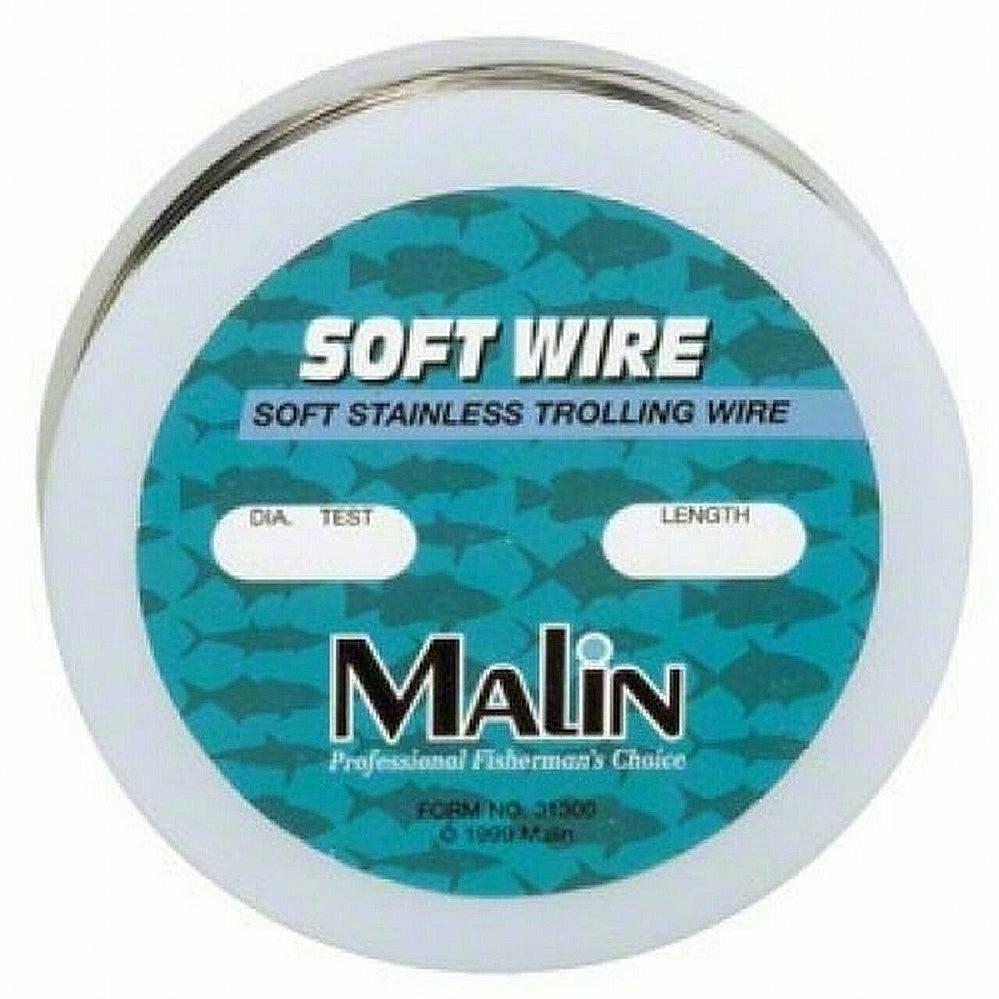 Malin Soft Stainless Trolling Wire 300FT from MALIN – CHAOS Fishing