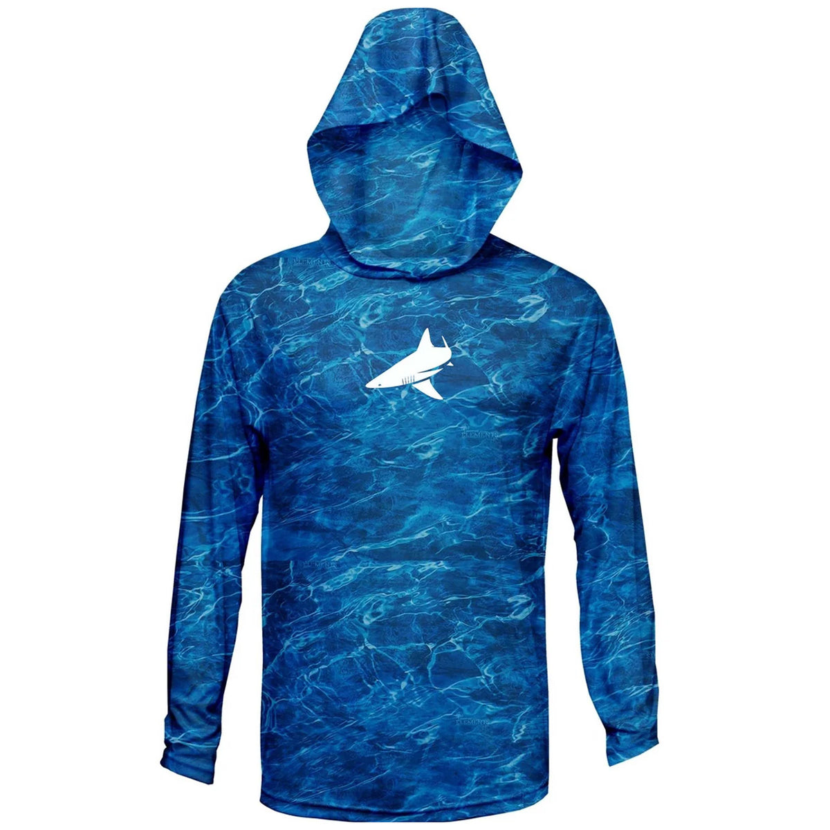 BLACKTIPH Patriotic Performance Distress Hoodie with UPF 50+ Protectio ...