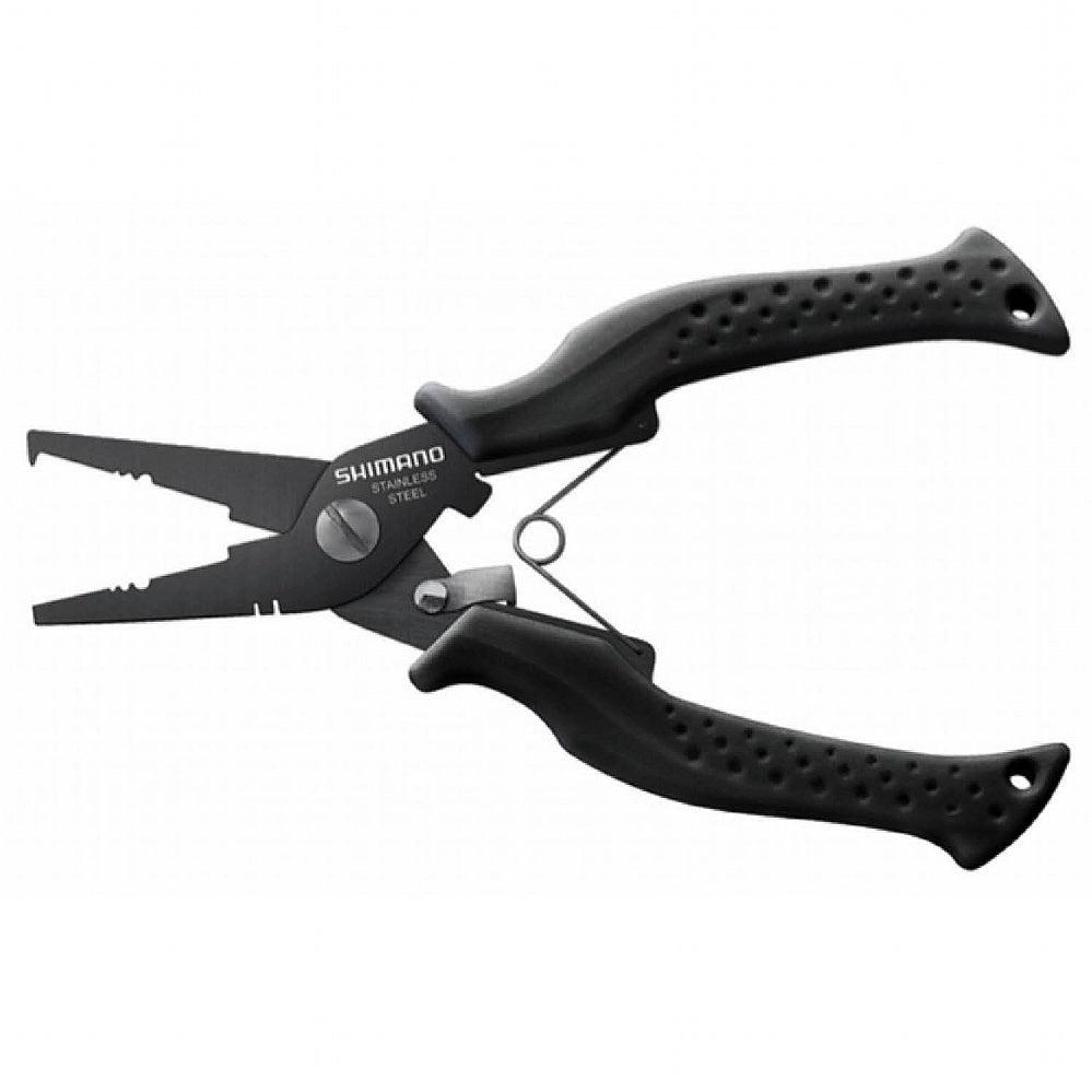 Shimano Fishing SHM Power Plier 7" Black from SHIMANO – CHAOS Fishing
