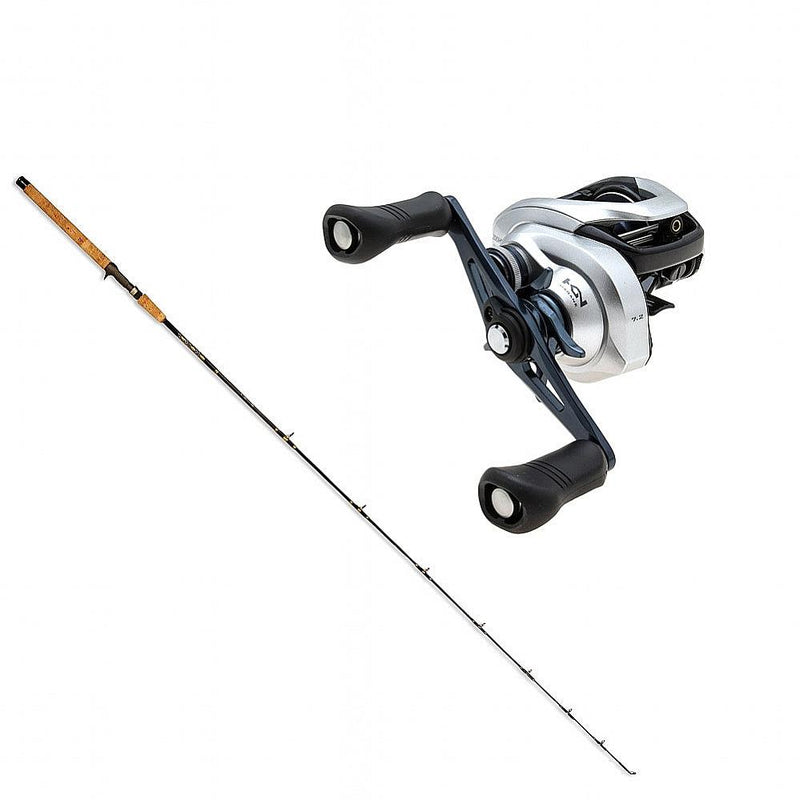 Shimano Tranx 200AHG with PGC 15-25 7'0" CHAOS Gold Combo from SHIMANO/CHAOS - CHAOS Fishing