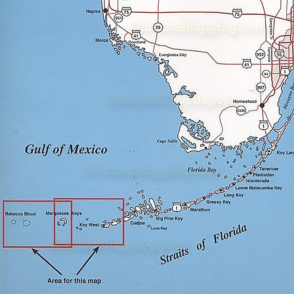 Top Spot Lower Keys FISH CHART from TOP SPOT - CHAOS Fishing